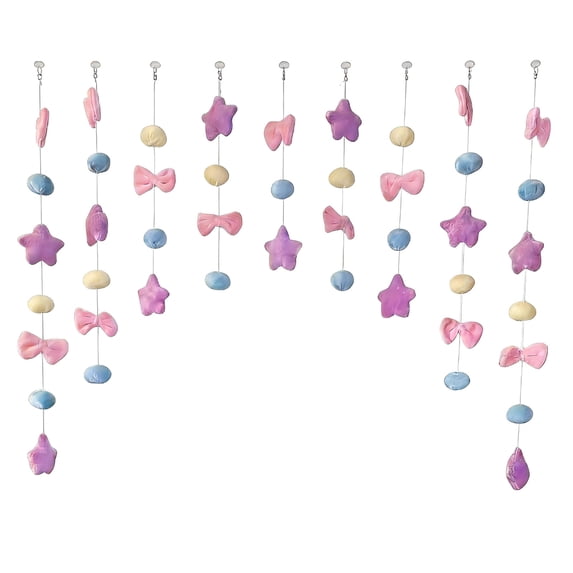 Felt Bowknot Curtain,Door String Curtain,Hanging Door Curtain Nursery ...