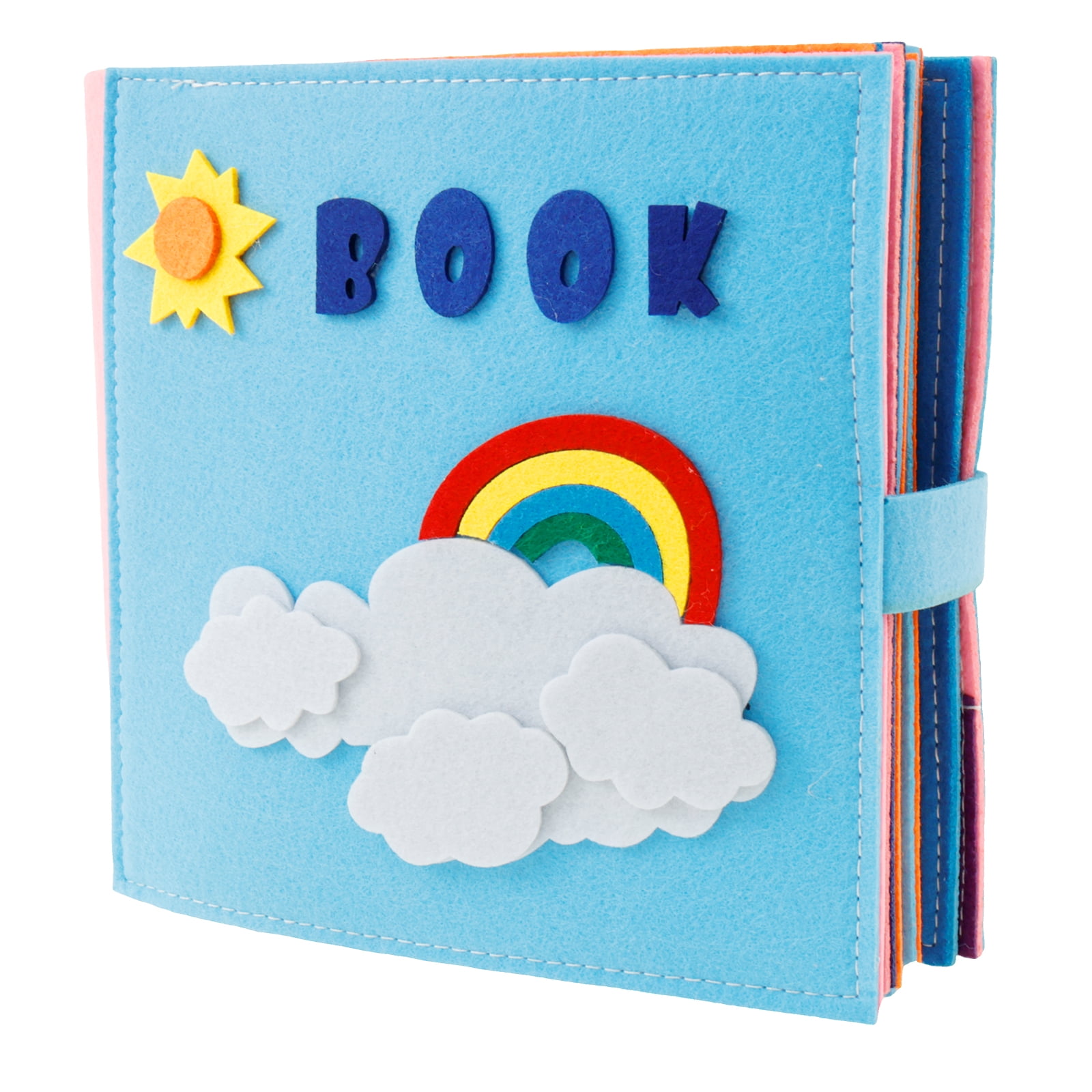 Felt Busy Book Lightweight Busy Board Baby Airplane/Road Trip Quiet ...