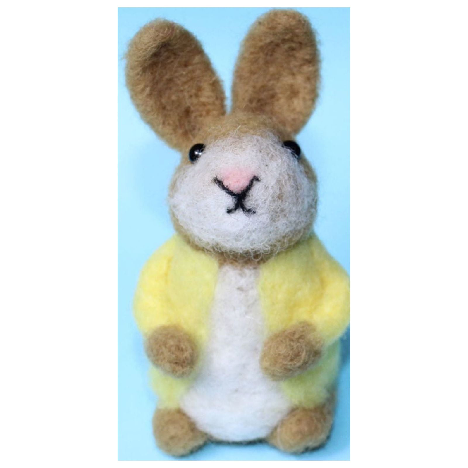 Felt Clearance Kits! Flocked Felt Easter Bunny, Felt Bunny Rabbit ...