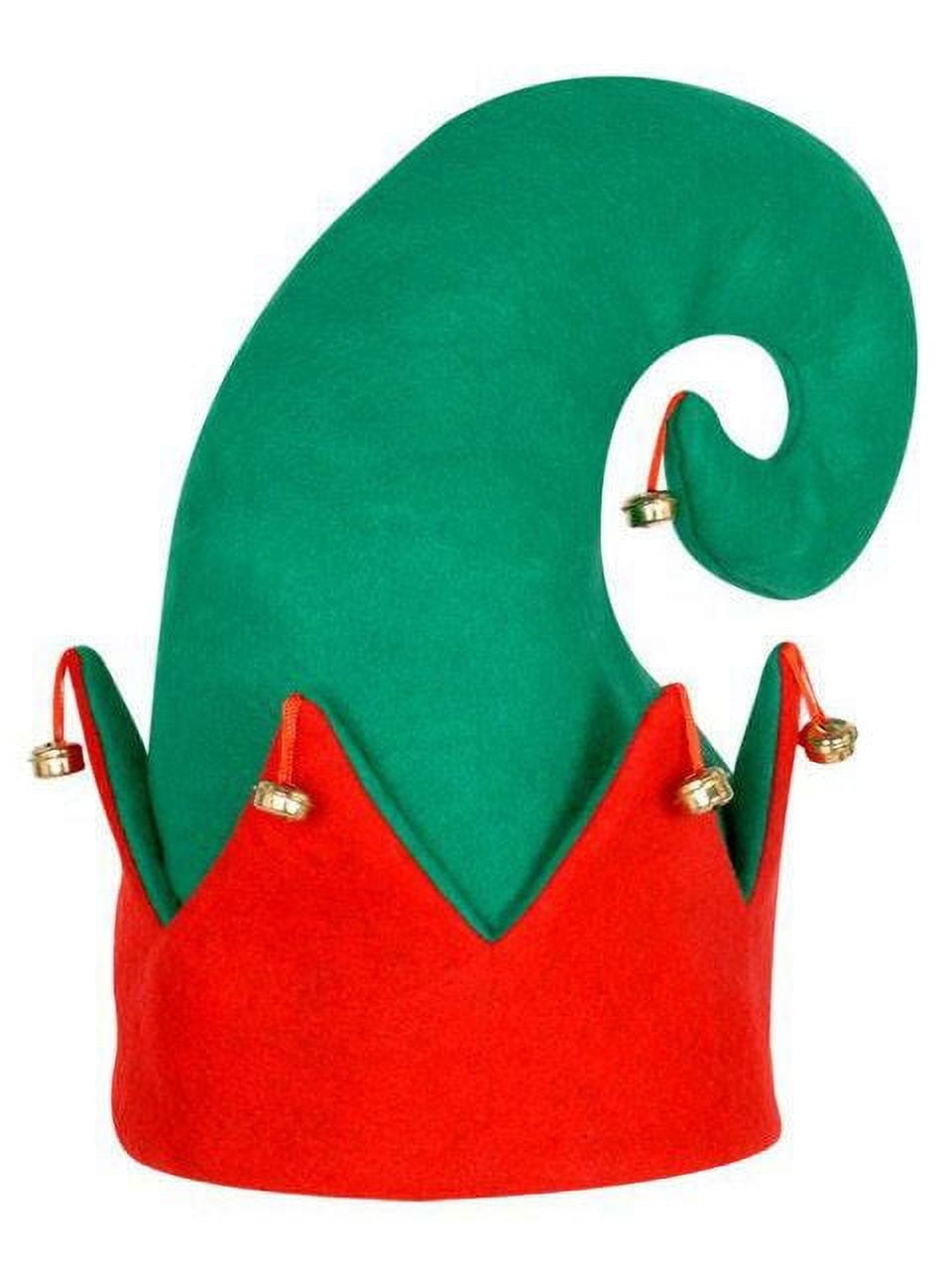 Felt Elf Hat w/bells - Walmart.com