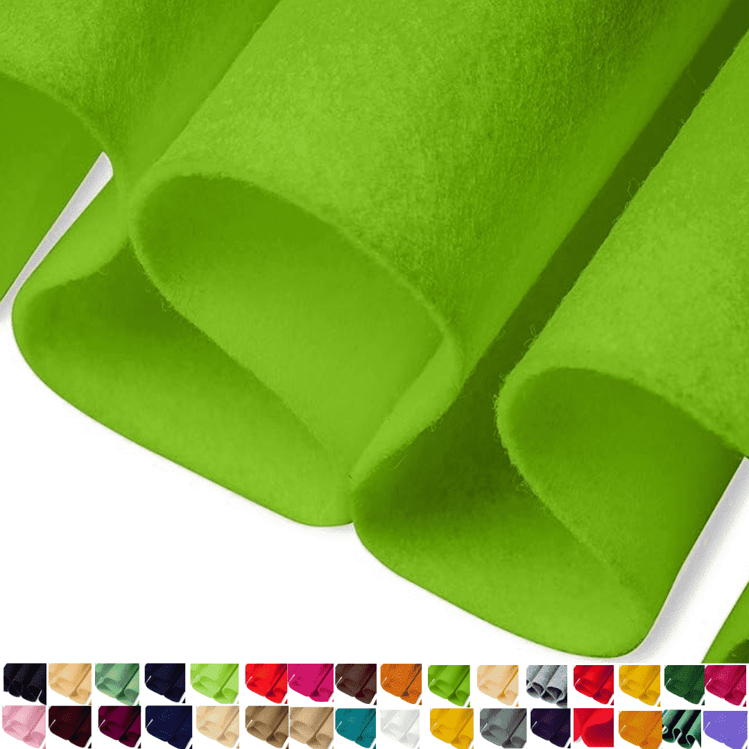 Felt Fabric | 36"X 36" inch (1 Square Yard) 1.6mm Thick Fabric | Non ...