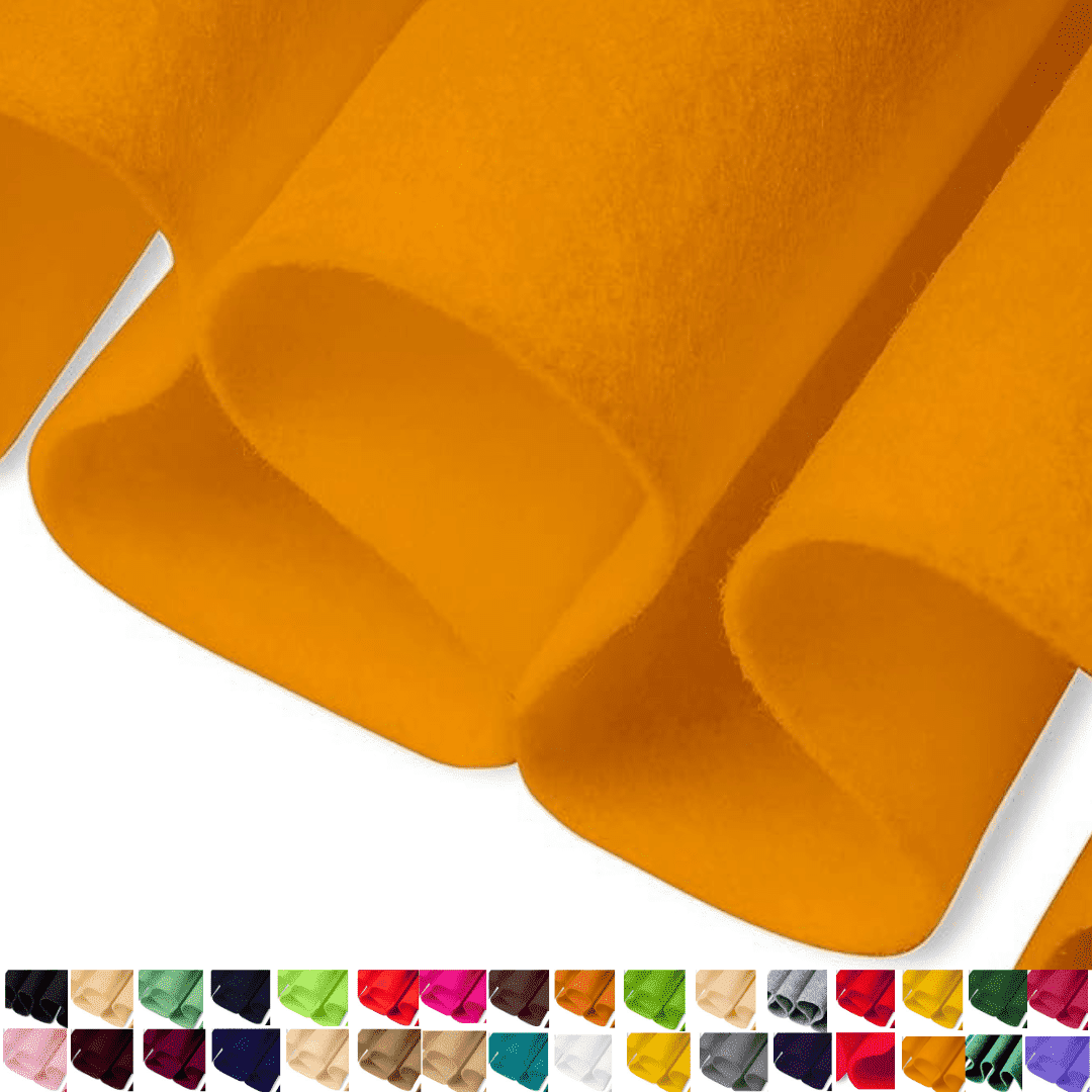 Felt Fabric | 72" Inch Wide & 1.6mm Thick Mango Fabric | Non-Stiff ...