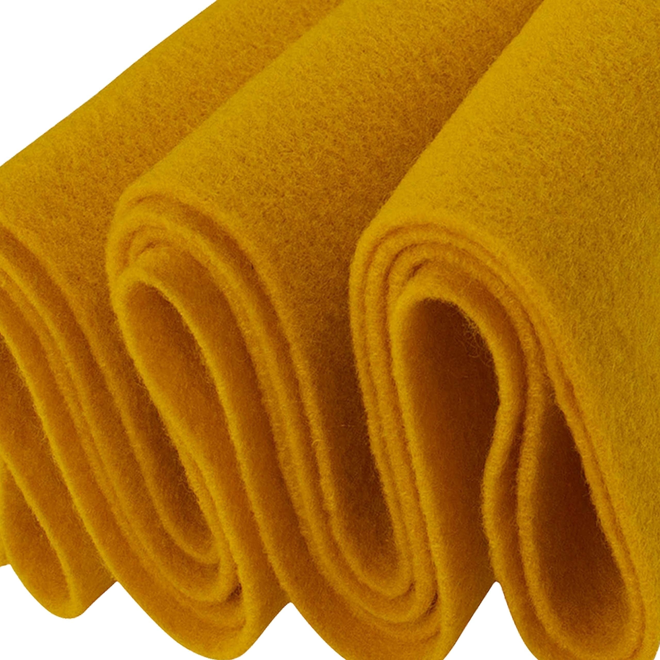 Felt Fabric | 72" Inch Wide & 1.6mm Thick Orange Fabric | Non-Stiff ...
