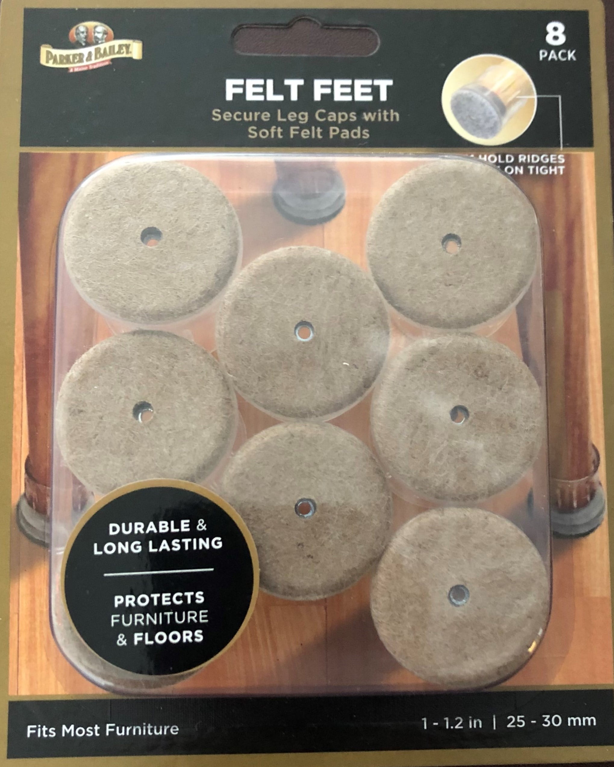 Felt Feet 8 pack - Walmart.com