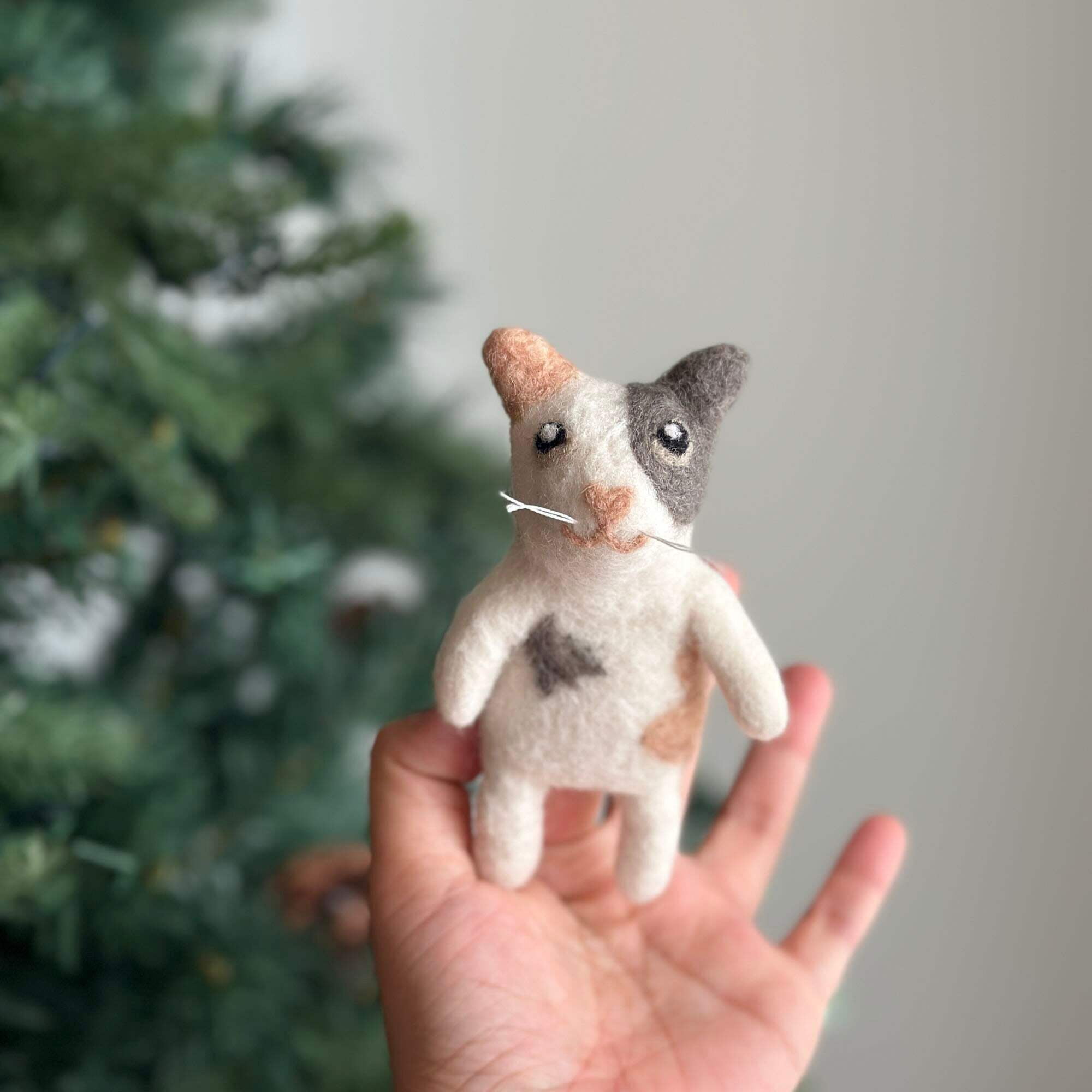 Felt Finger Puppet: Calico Cat - Walmart.com