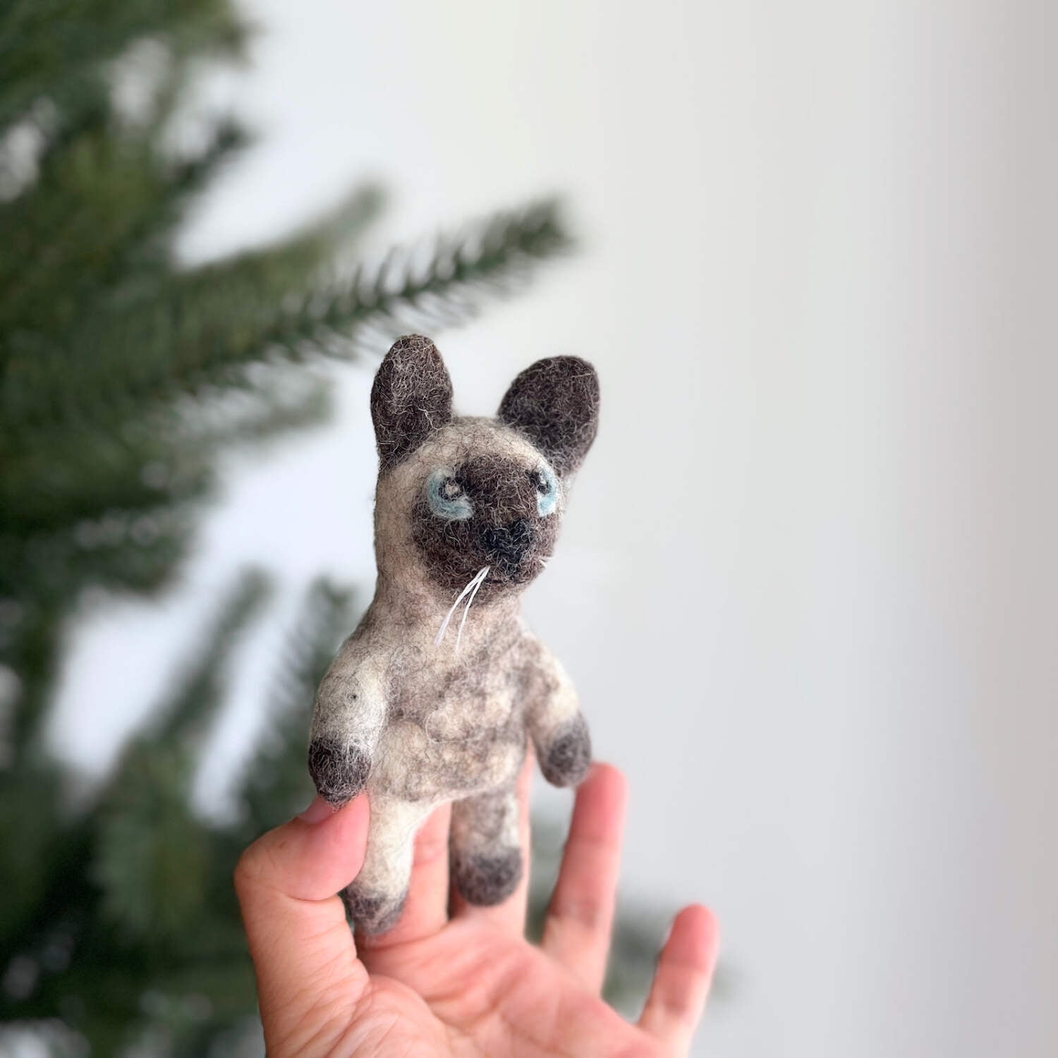 Felt Finger Puppet - Siamese Cat - Walmart.com