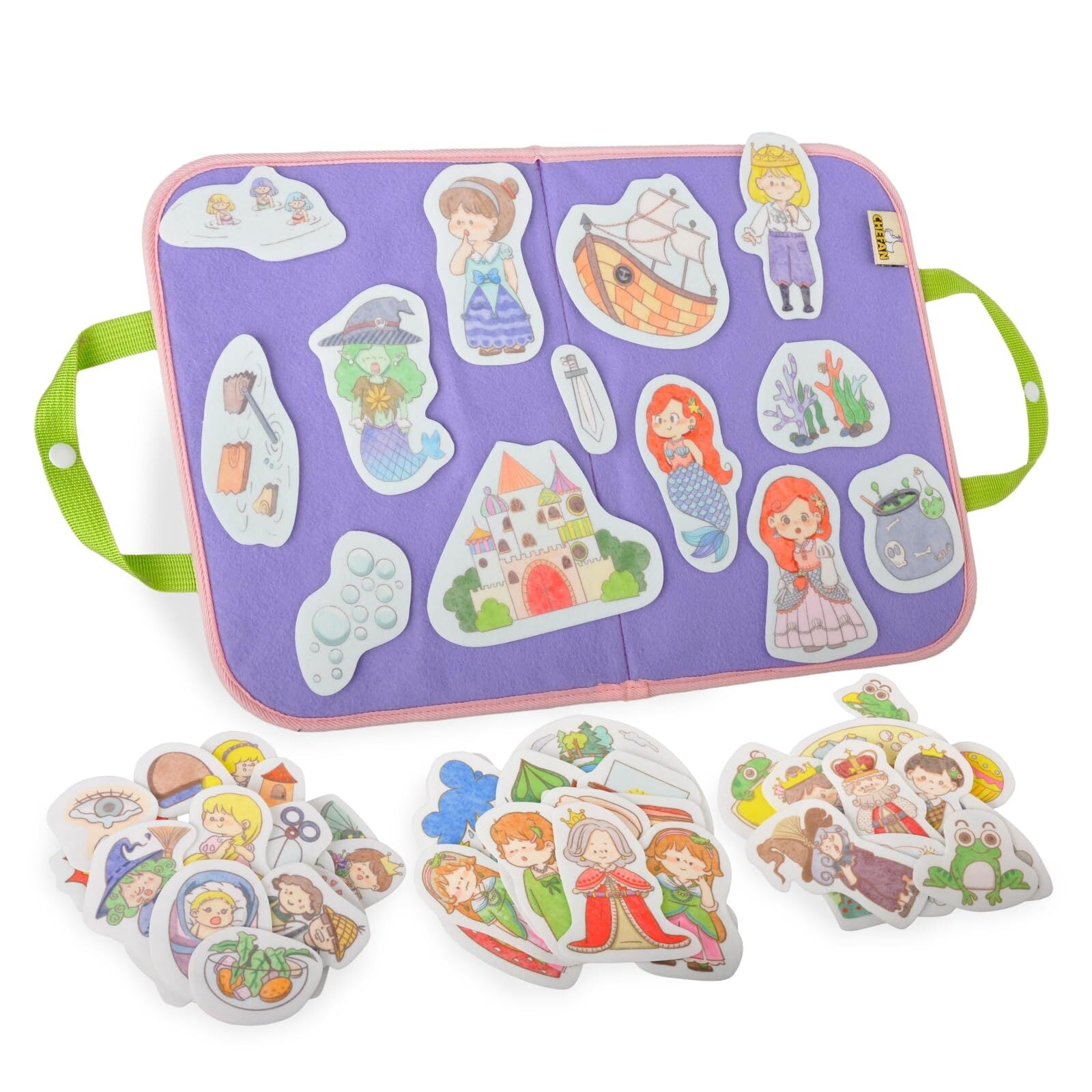 Felt/Flannel Board Story Set of 4, PRECUT Felt Pieces for Preschool ...