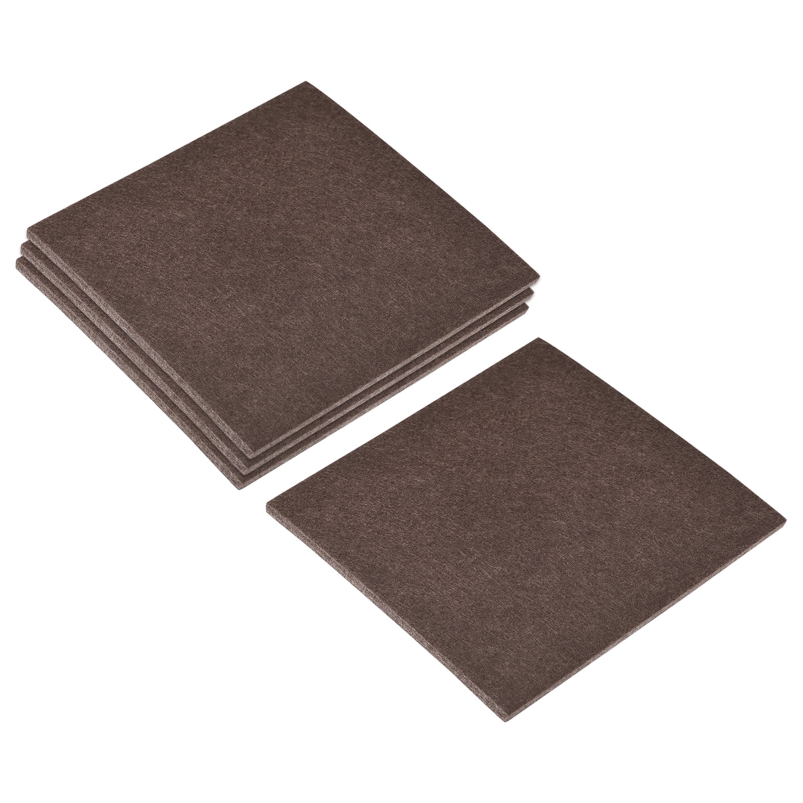 Felt Furniture Pads, 5.1" x 5.1" Self Adhesive Square Floor Protectors ...