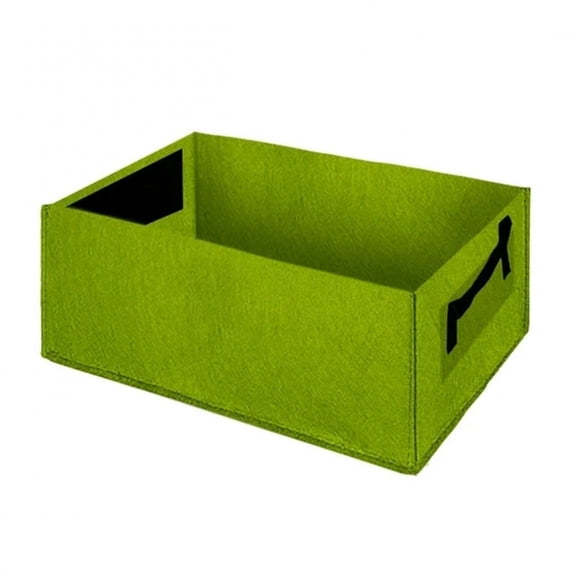 Felt Grow Bag Garden Raised Planting Bed Rectangle Plant Nursery Pot ...