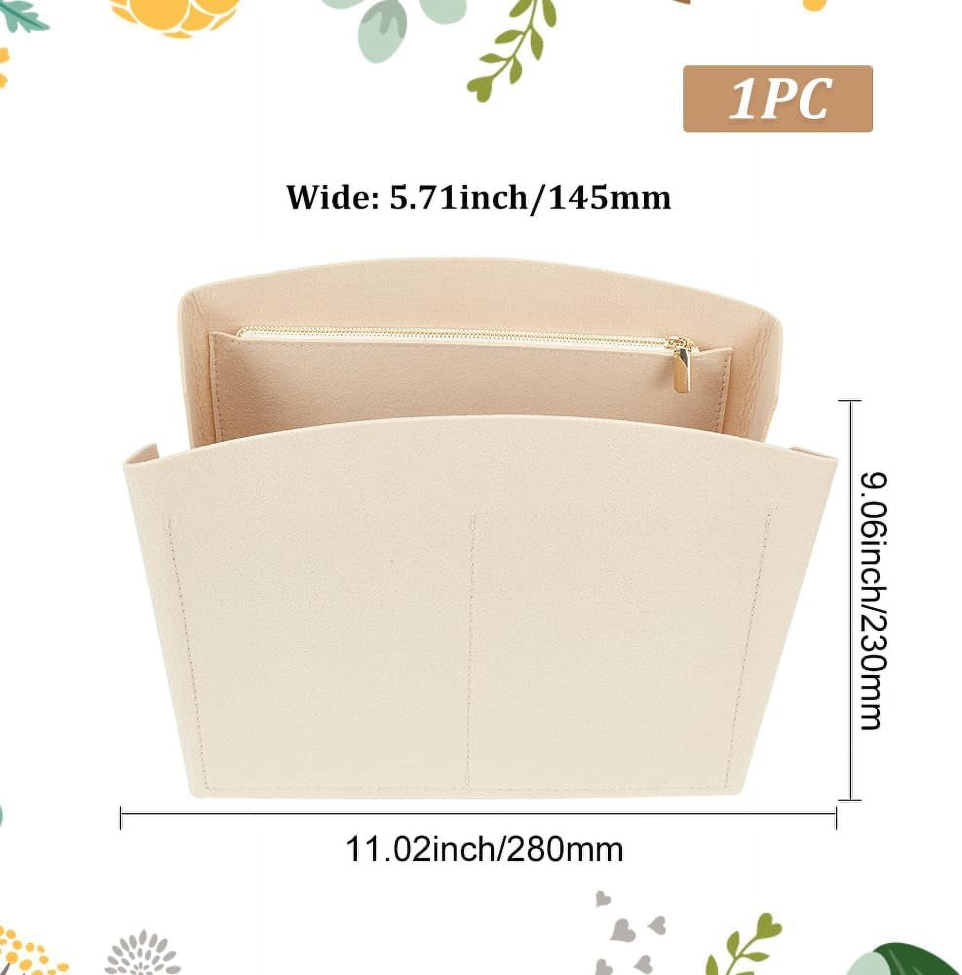 Felt Handbag Organizer Insert Shell Shaper Women Tote Bag Purse Insert ...