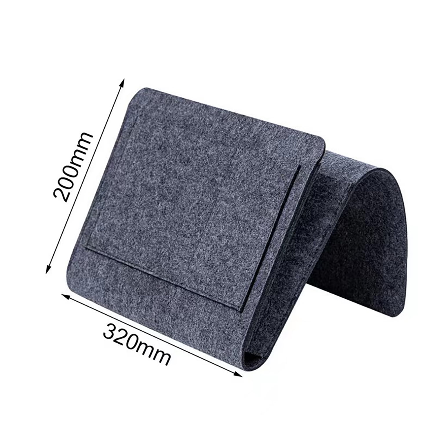 Felt Hanging Storage Bag Bedside Bed Pouch Desk Bag Storage Organizer ...
