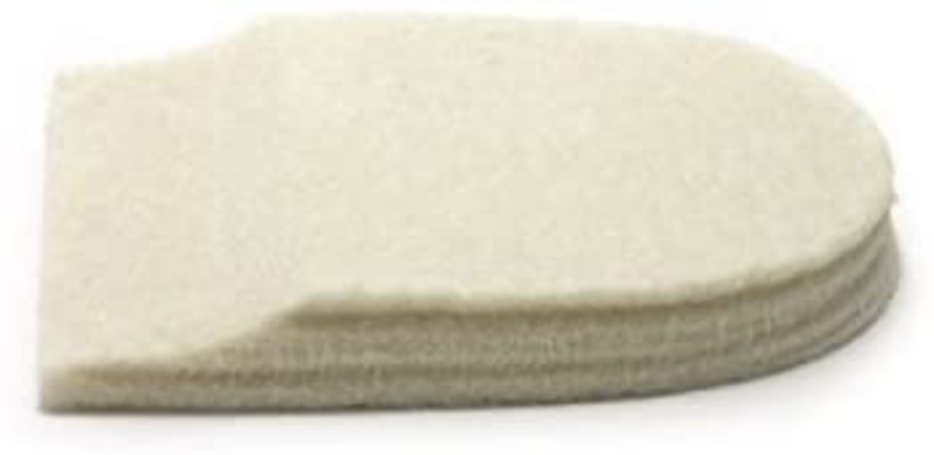 Felt Heel Cushion Pad for Foot Protection and Pain Relief - Adhesive, 2 ...