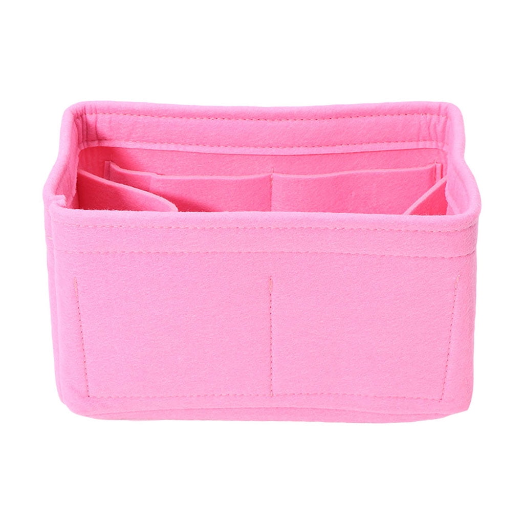 Felt Insert Bag Makeup Handbag Organizer Travel Inner Purse Portable ...