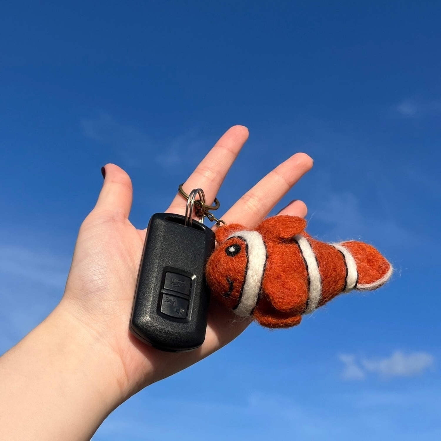 Felt Keychain - Clownfish - Walmart.com