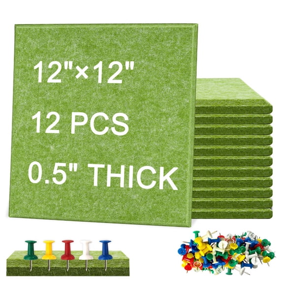 Felt Large Pin Board with 120 Push Pins Cork Board for Wall 48 x 36 ...