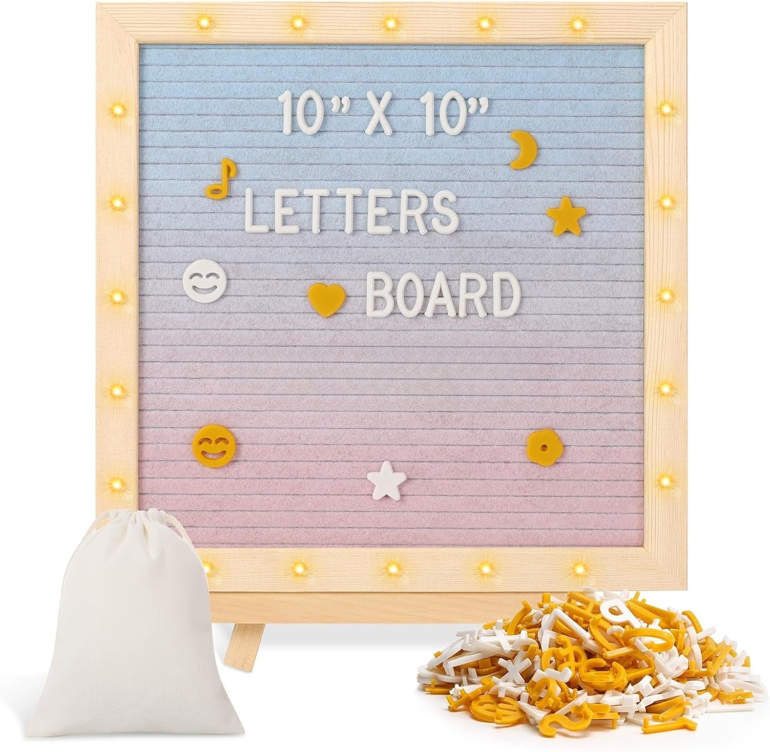 Felt Letter Board, 10