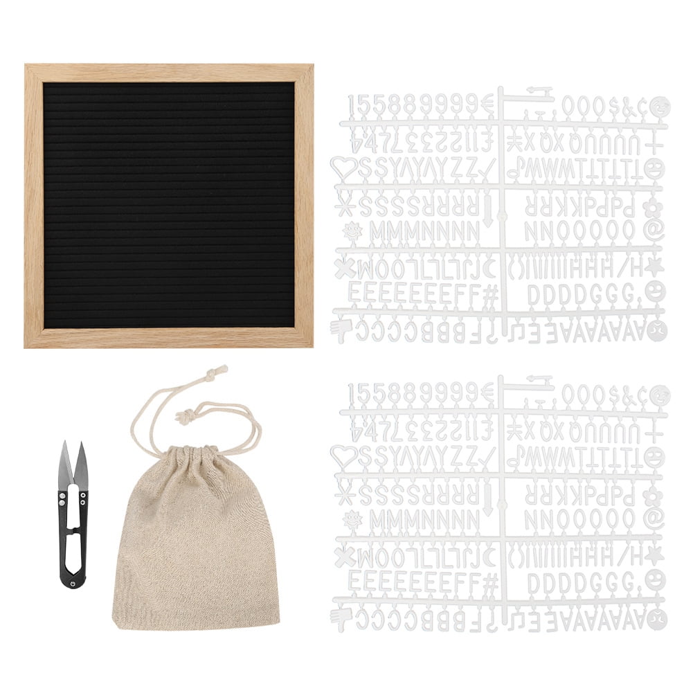 Felt Letters Message Board Sign Changeable Letters Numbers Room ...