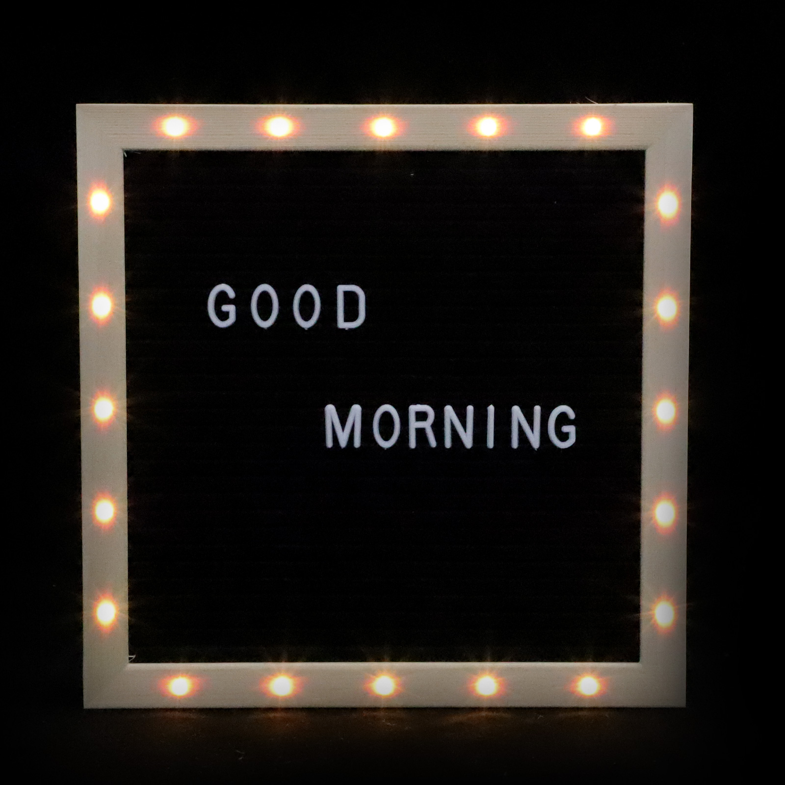 Felt Message Board LED Lights Decoration Decorative Mini Frames Framed ...