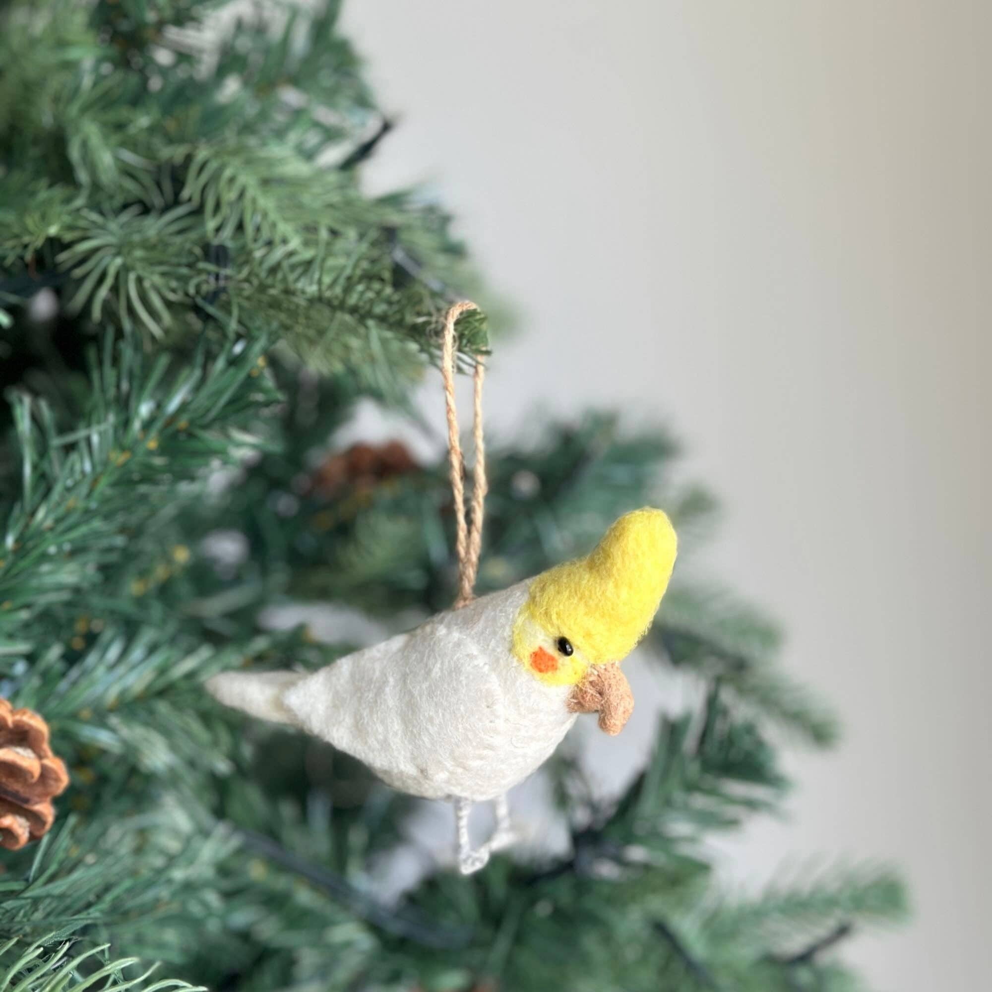 Felt Ornament - Cockatiel Australian Native Parrot Bird - Walmart.com