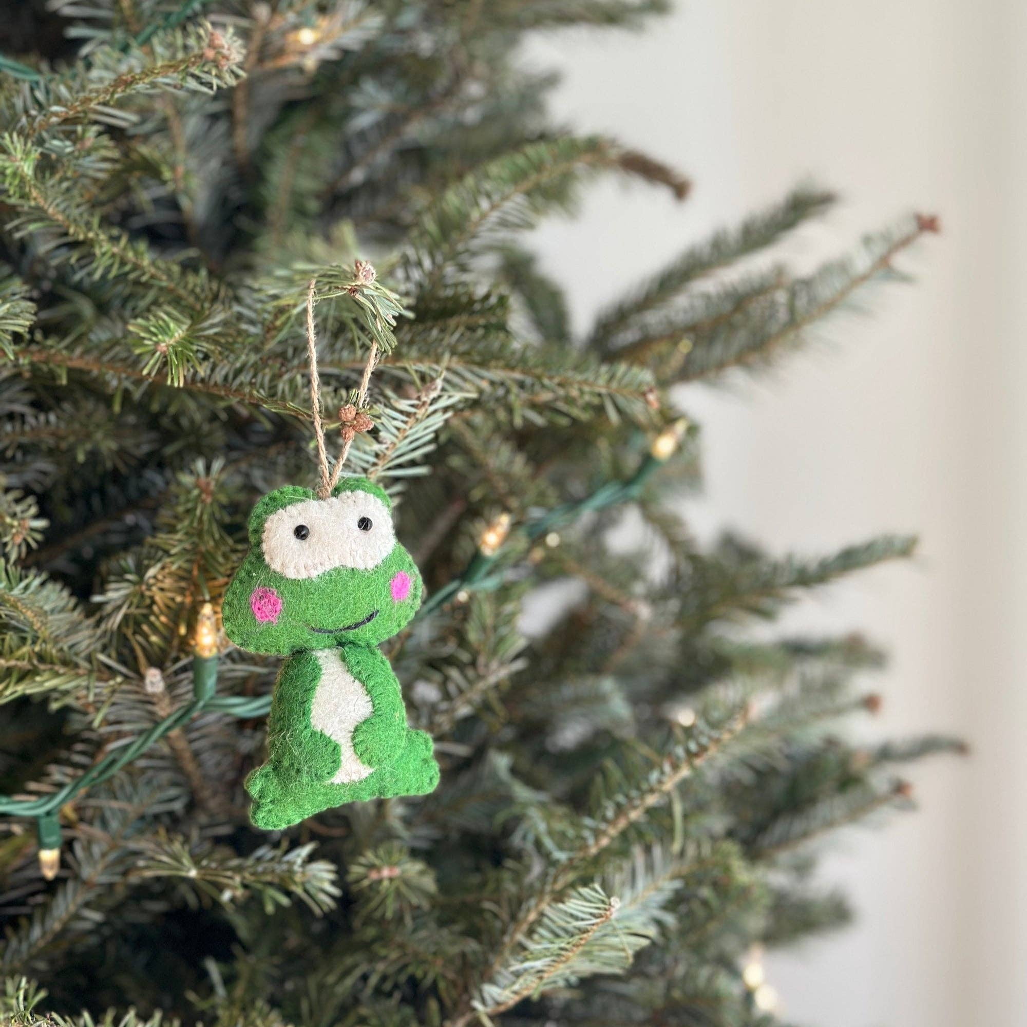 Felt Ornament - Frog - Walmart.com
