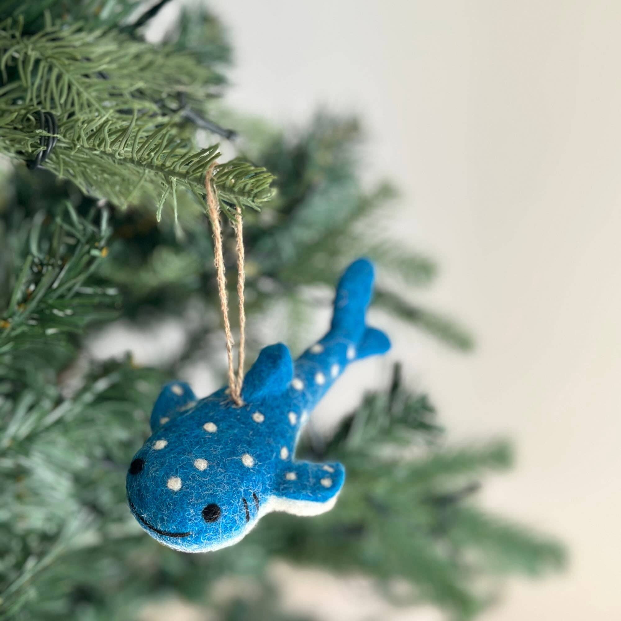 Felt Ornament - Smiley Whale Shark - Walmart.com
