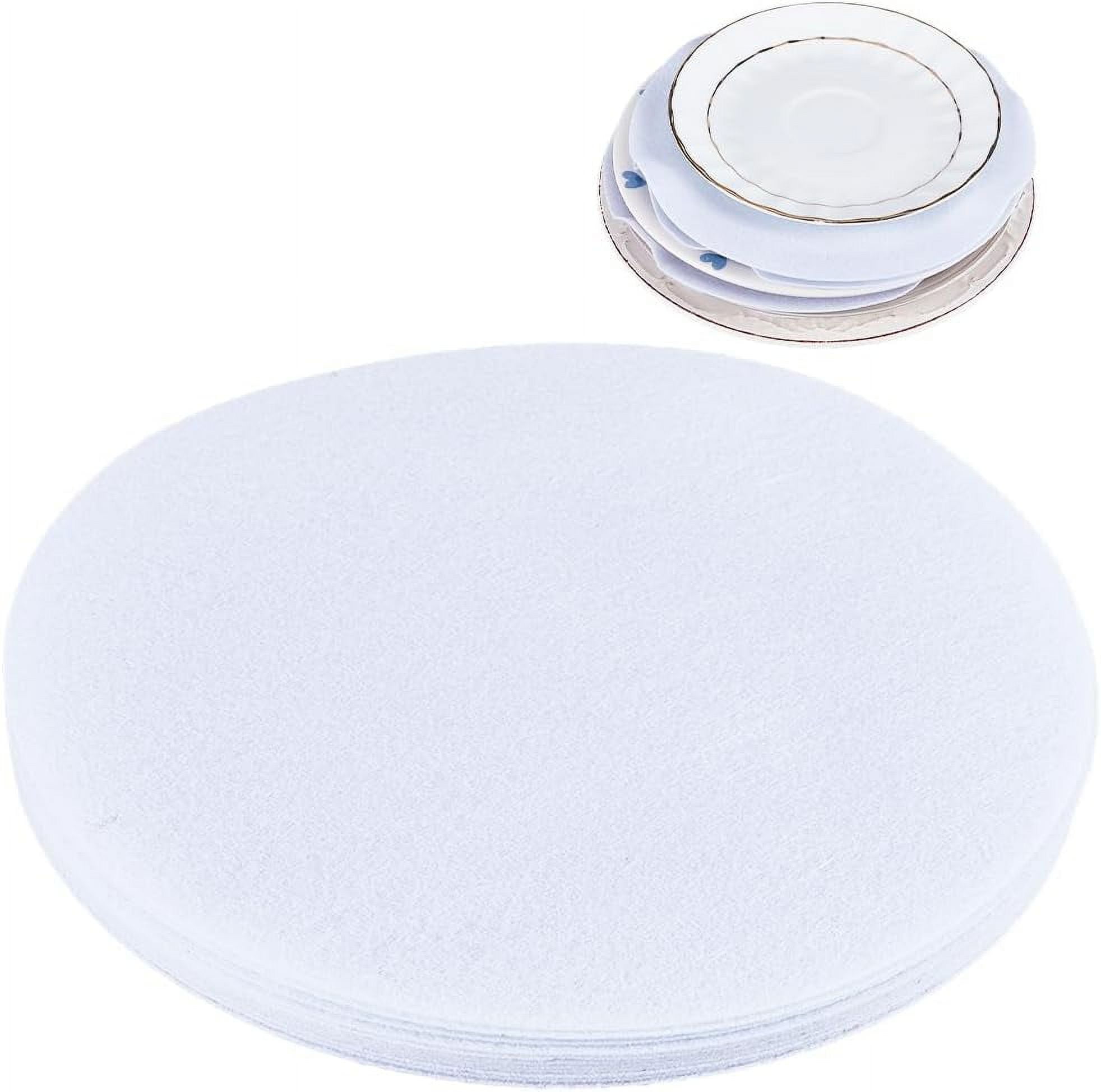 Felt Plate China Storage Containers Dividers Dish Protectors Thick ...