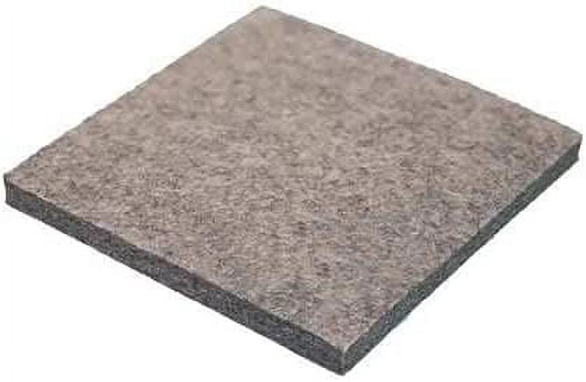 Felt Sheet, F3, 1/2 in Thick, 12 x 12 in 2FHG6 - Pack of 3$$Building ...