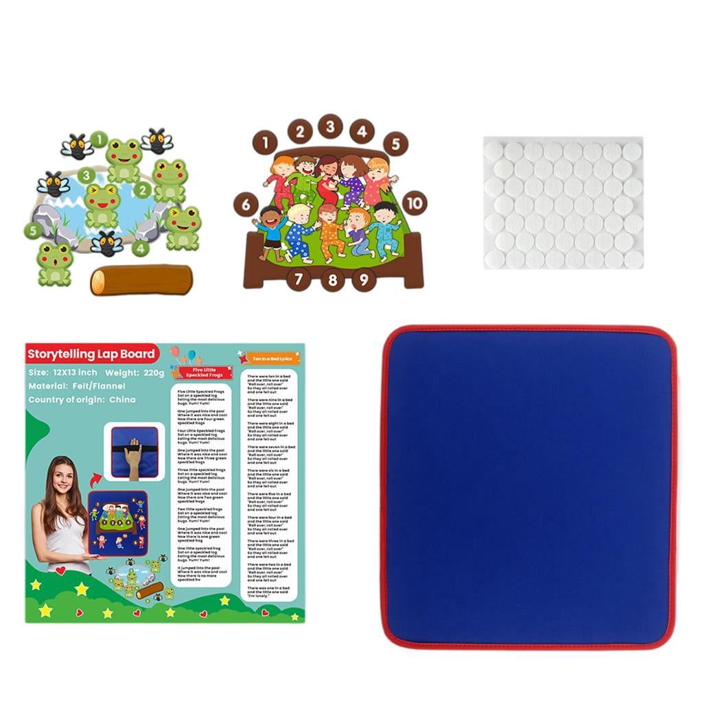 Felt Story Board Kindergarten Children Montessori Flannel Storyboard ...
