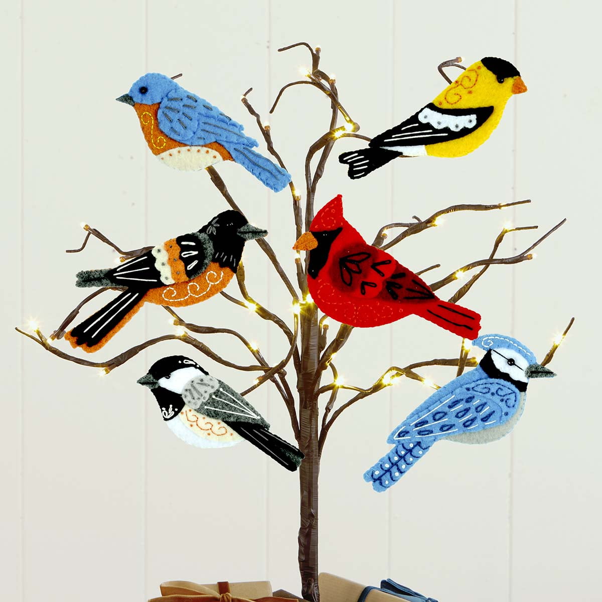 Felt Street™ Backyard Birds Felt & Sequin Kit - Walmart.com