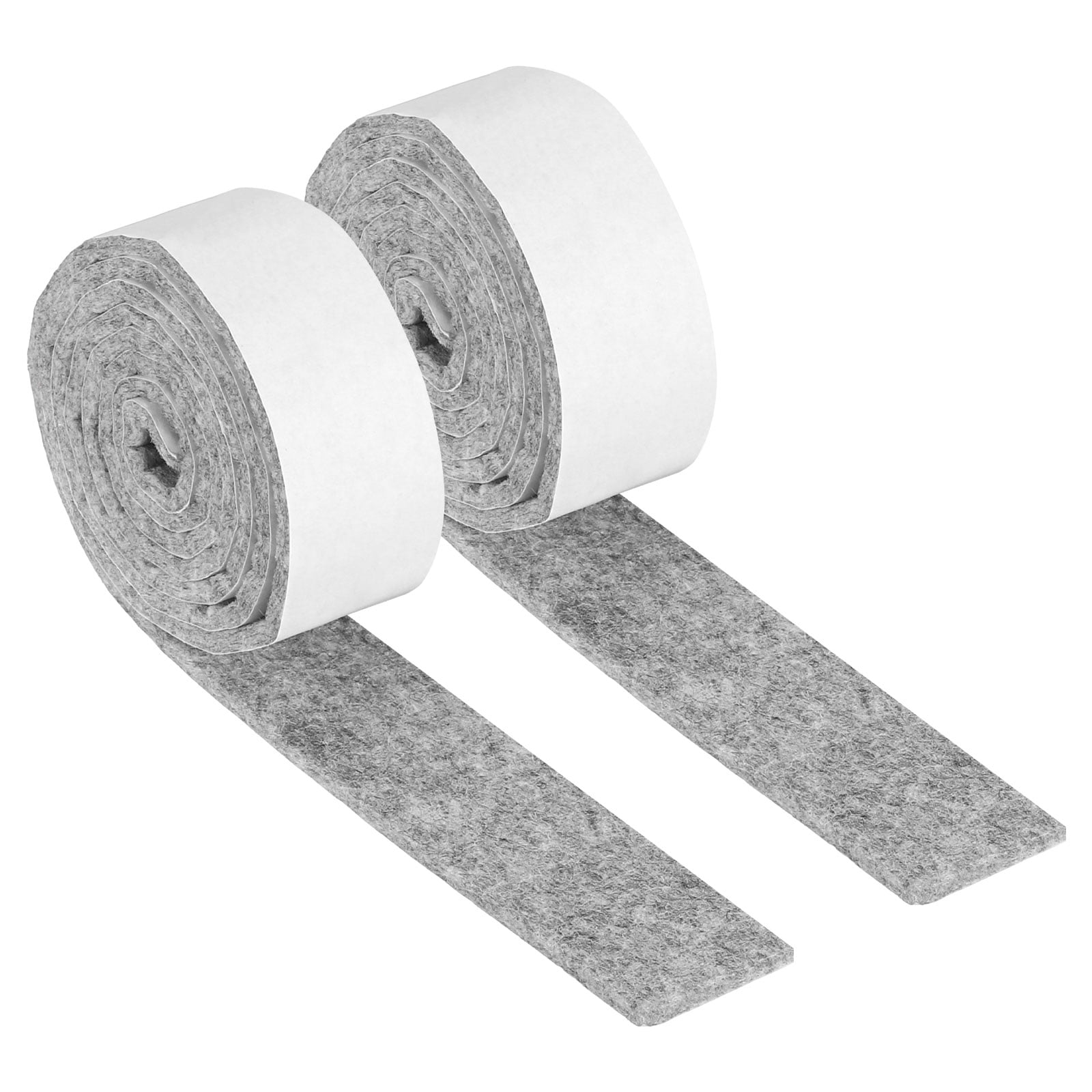 Felt Strips with Adhesive Backing, 2 Pack 1" x 40" x 0.12" Adhesive ...