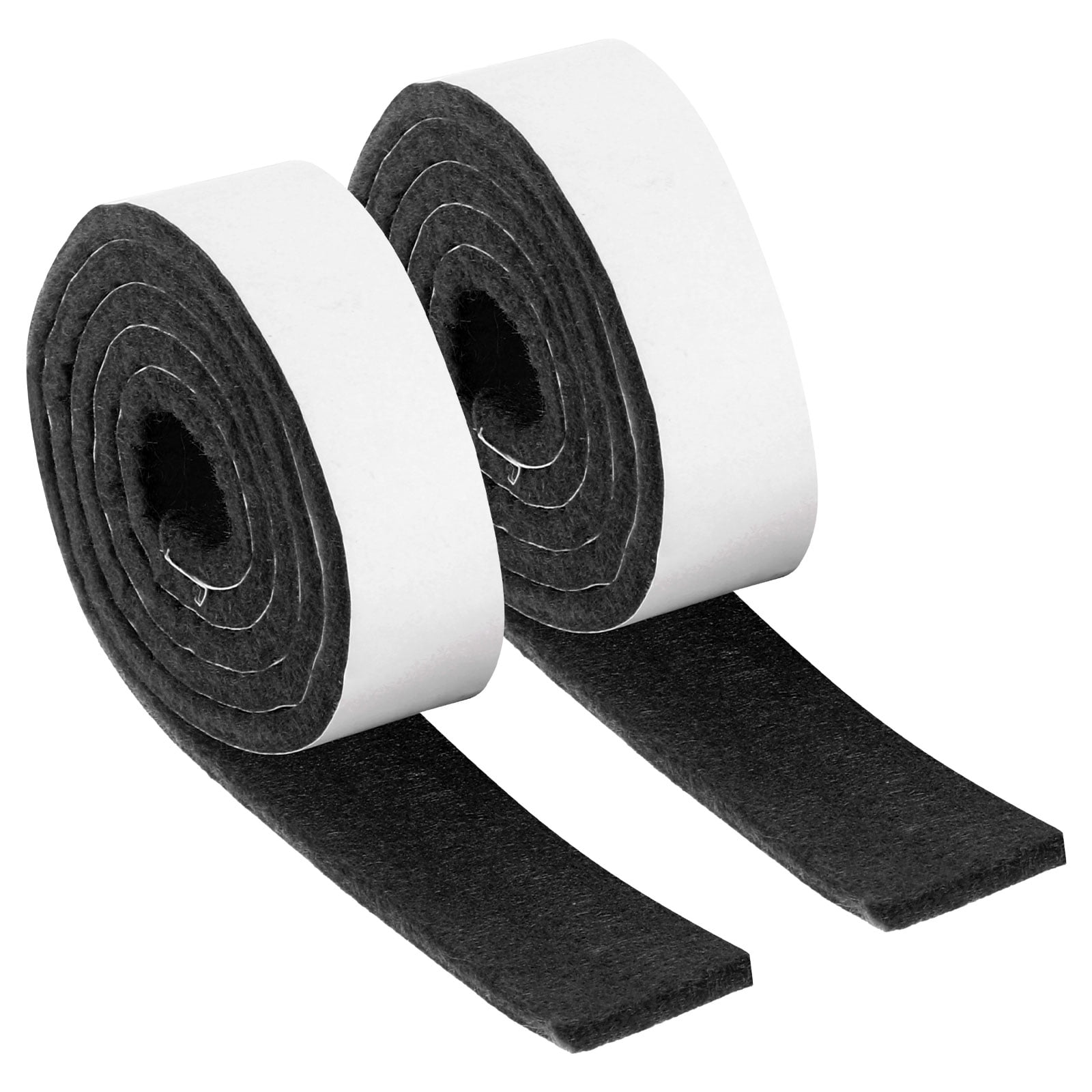 Felt Strips with Adhesive Backing, 2 Pack 1" x 40" x 0.2" Adhesive Felt ...