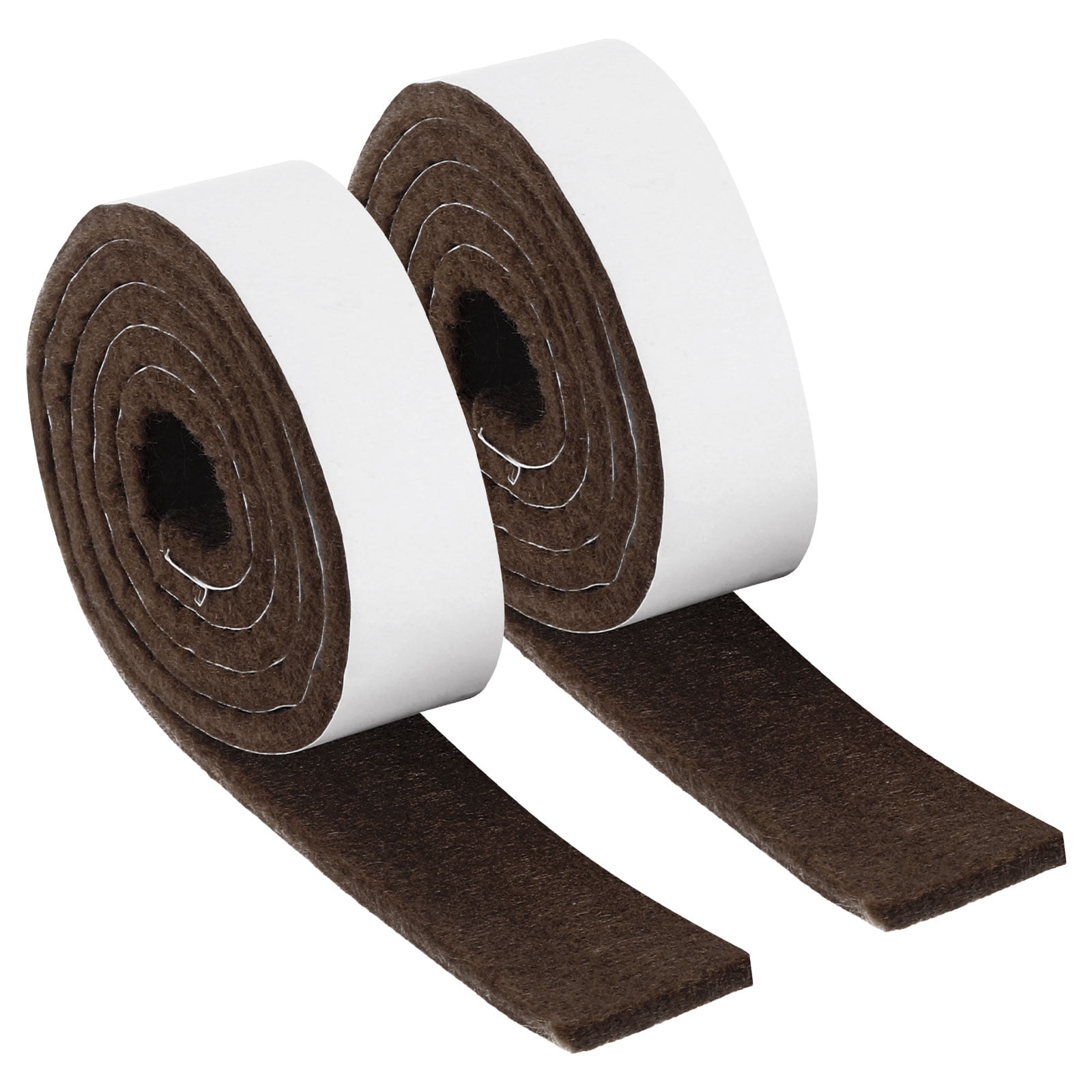 Felt Strips with Adhesive Backing, 2 Pack 1" x 40" x 0.2" Adhesive Felt ...