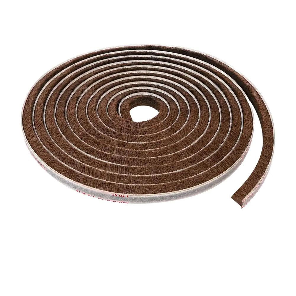 Felt Weather Stripping Door Brush Seal Strip Adhsive For Sliding ...