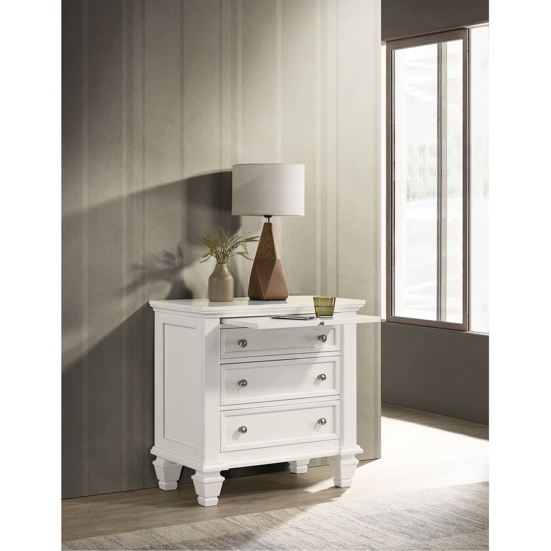 Felt - lined top drawers & slide - out utility - Offer a practical ...