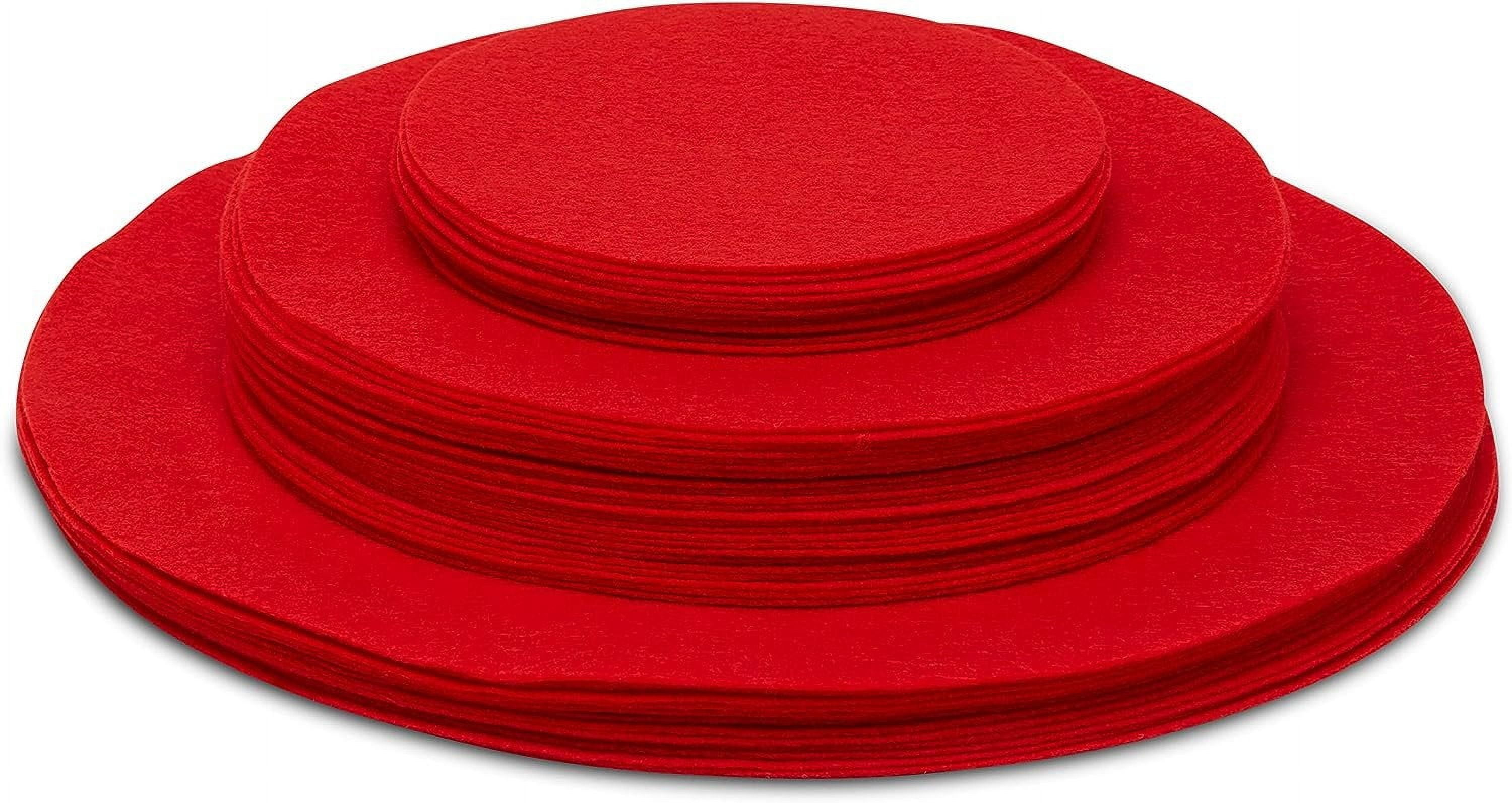 Feltectors Felt Plate China Dividers Red Protectors Extra Large Thick ...