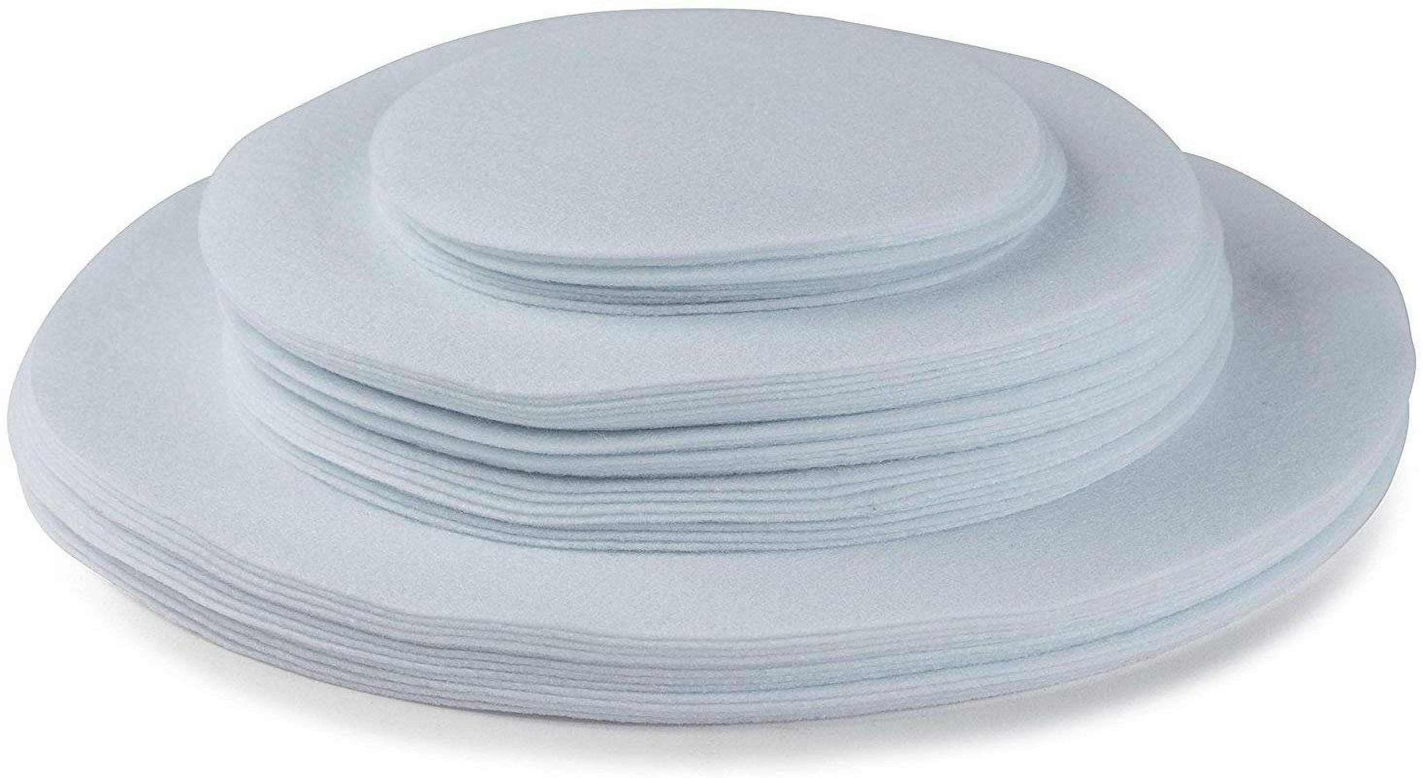 Feltectors Felt Plate Dividers, White, 9" 12" and 7" Total of 48 Count ...