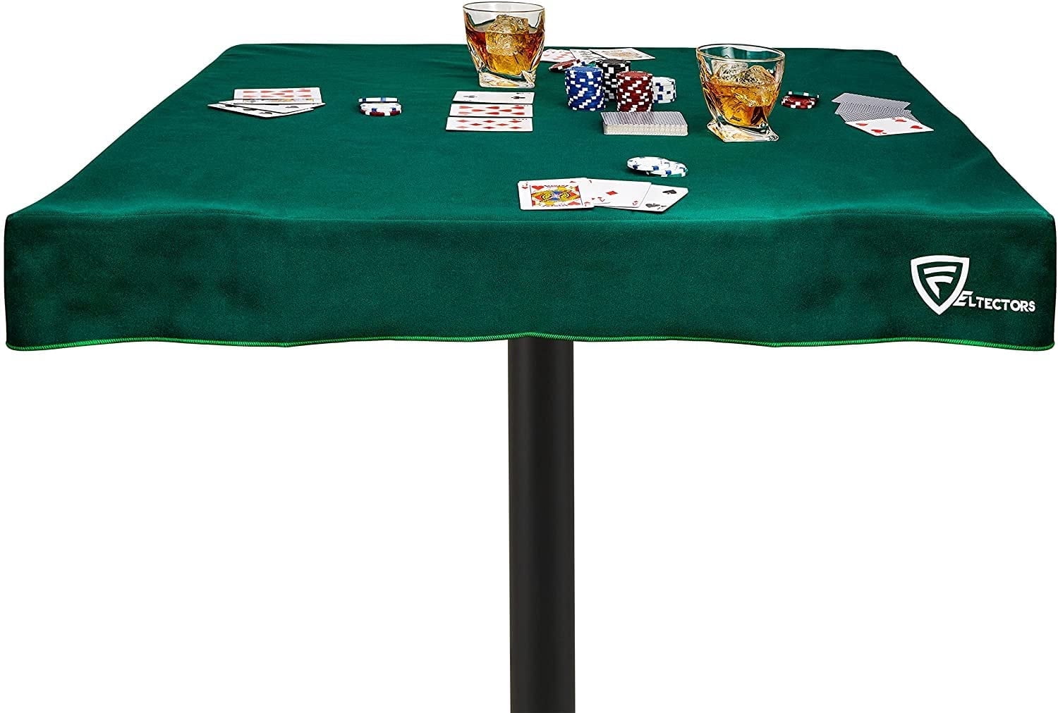 Feltectors Felt Tablecloth Poker Gaming Table Topper Square Tables ...