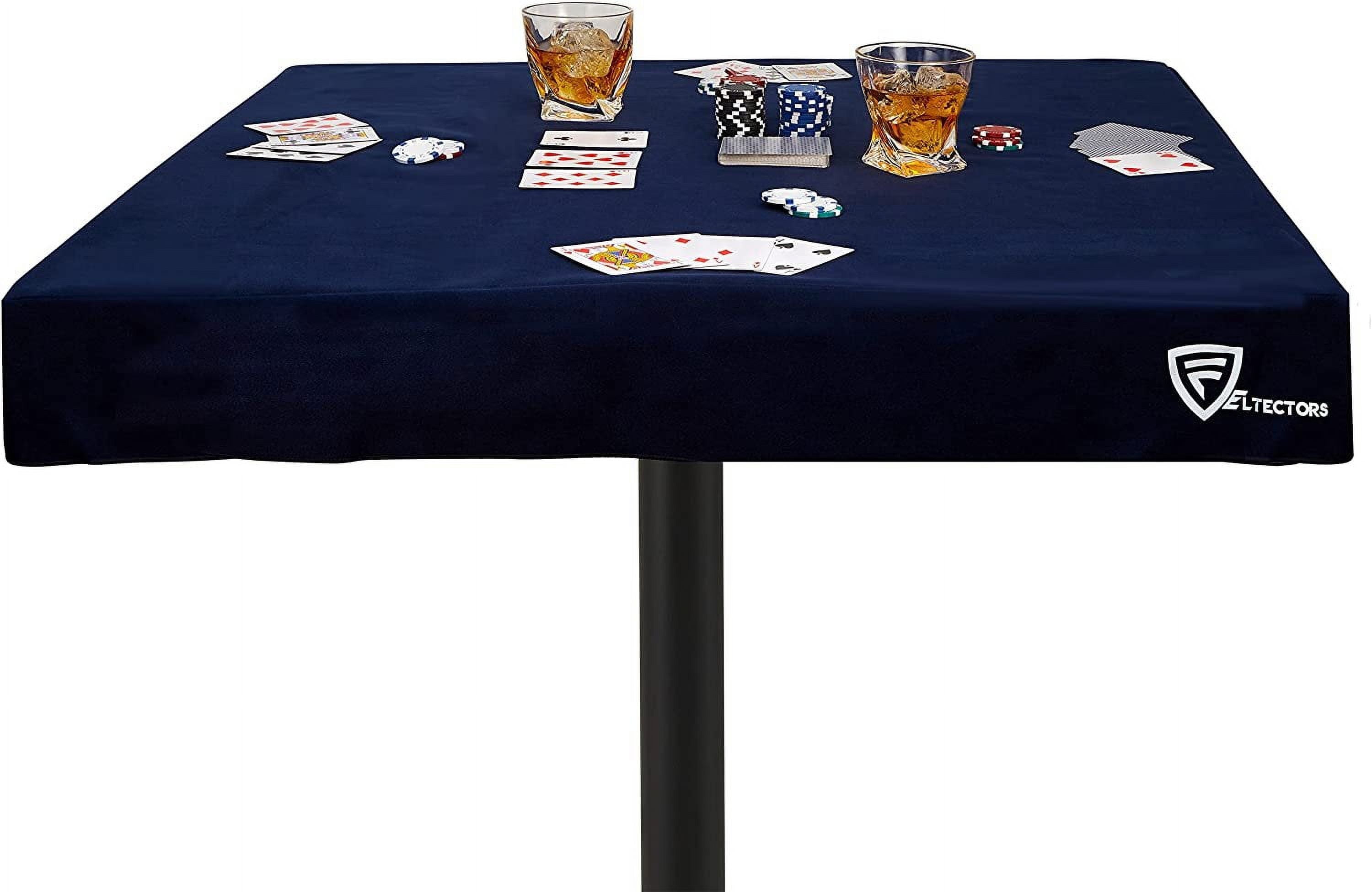 Feltectors Felt Tablecloth Poker Gaming Table Topper Square Tables ...