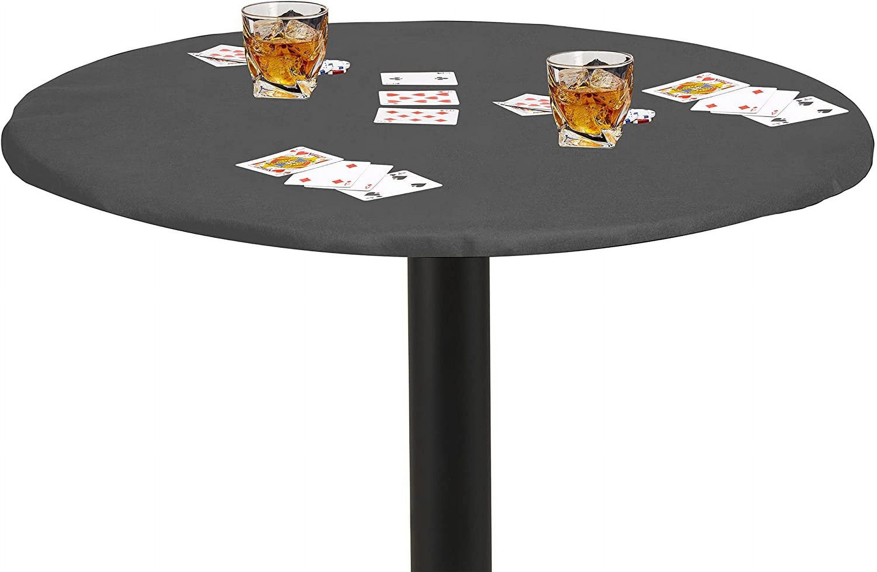 Feltectors Felt Tablecloth Poker Table Topper Round Table Cover 60 ...