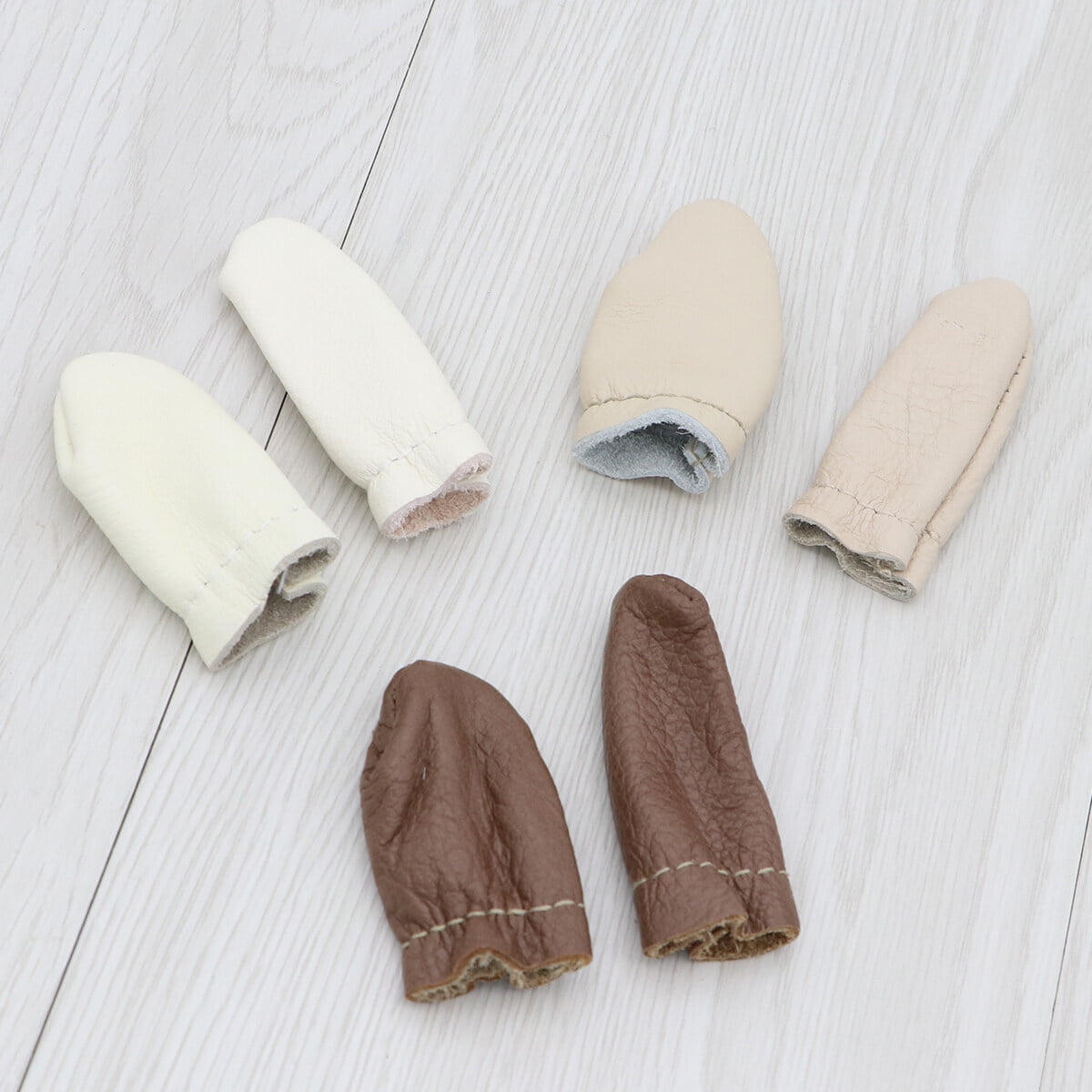 Felting Finger Leather Protector Needle Thimble Pad Sewing Hand Needles ...