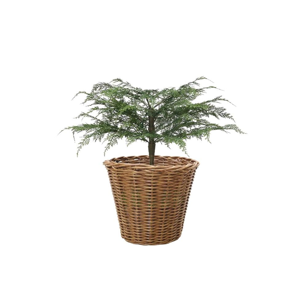 Feltree Artificial Christmas Tree Pre-Lit with Warm White LED Lights ...