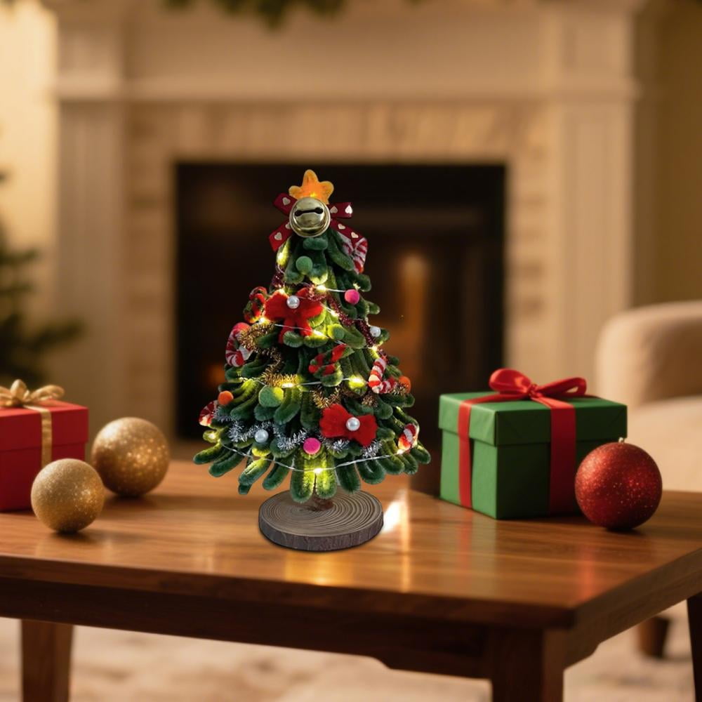 Feltree DIY Christmas Tree Pipe Cleaner Craft Kit - All-in-One ...