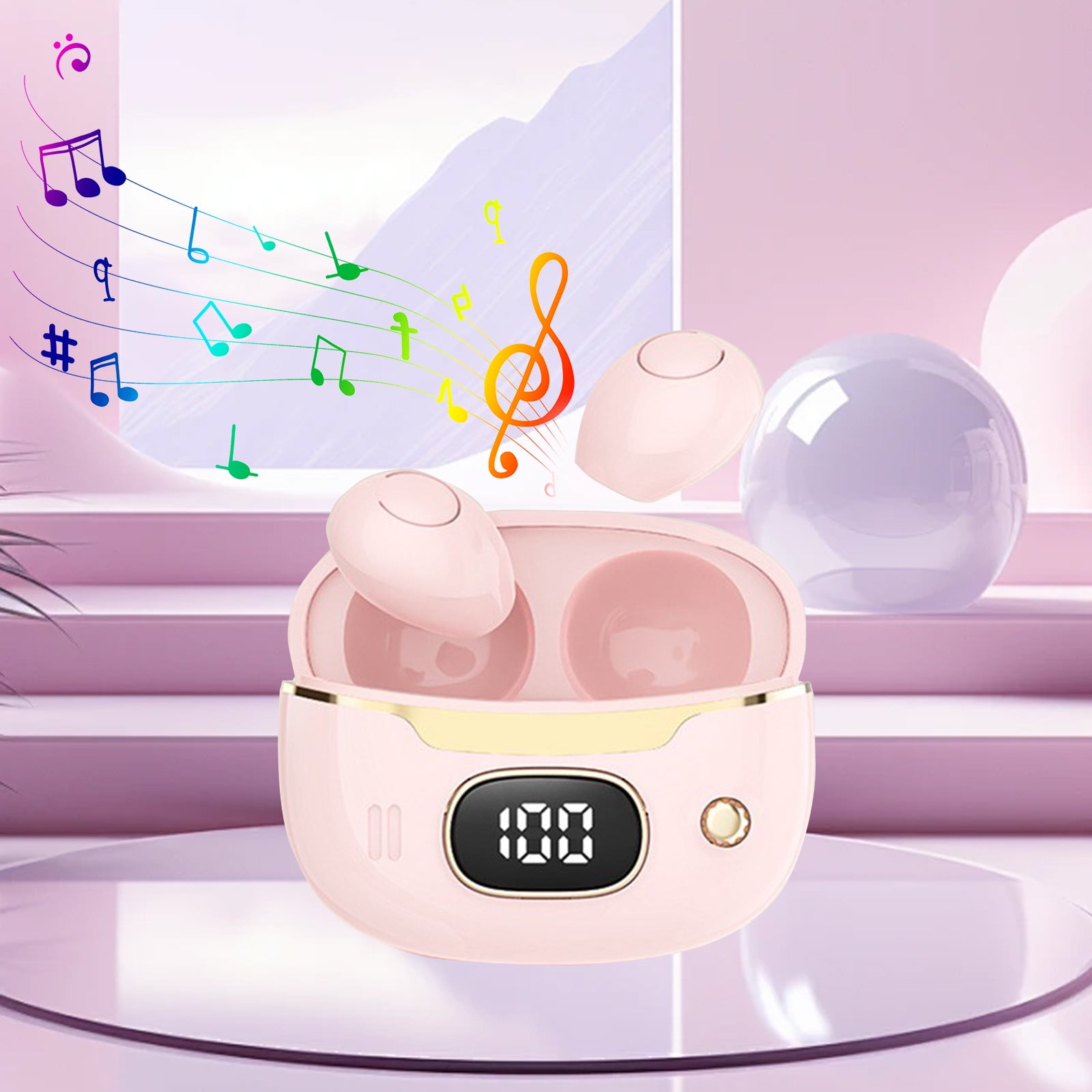 FELTREE Ear Buds, Bluetooth 5.3 Earphones with Noise Cancellation, HiFi ...