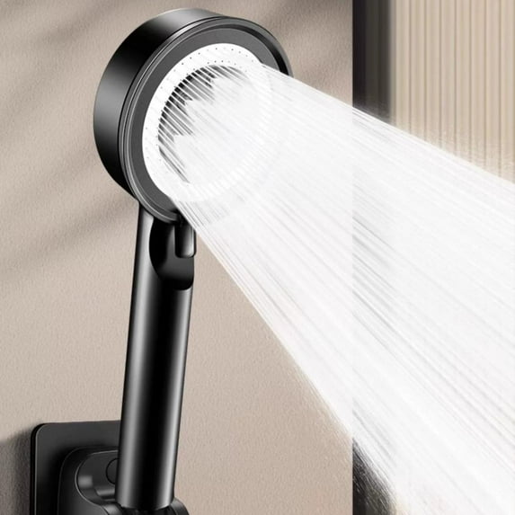 Feltree High-Pressure Handheld Shower Head Faucet Extender with 5 Spray ...