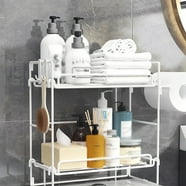 Costway 3-Tier Over-The-Toilet Bathroom Shelf Metal Frame Space Saver ...