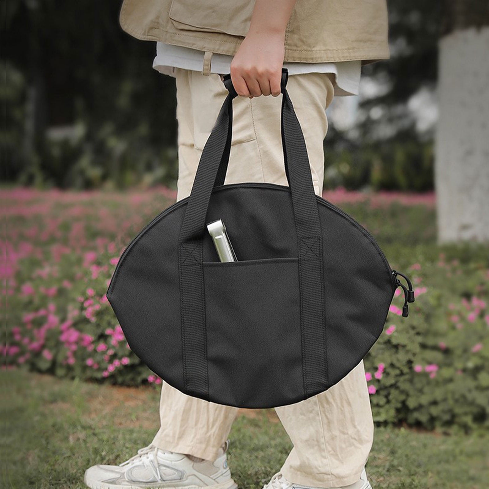 FELTREE Storage Bag Durable Iron Skillet Bag Frying Pan Bag Case Water ...