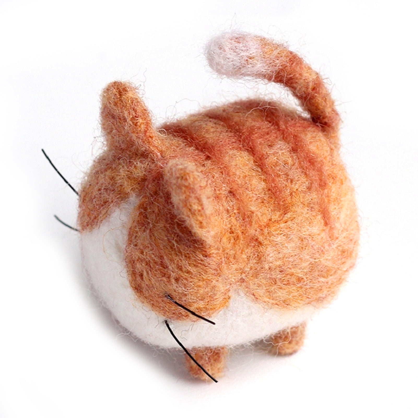 Feltsky Faceless Cat Needle Felting Kit for Adults Craft Kits Gift for ...