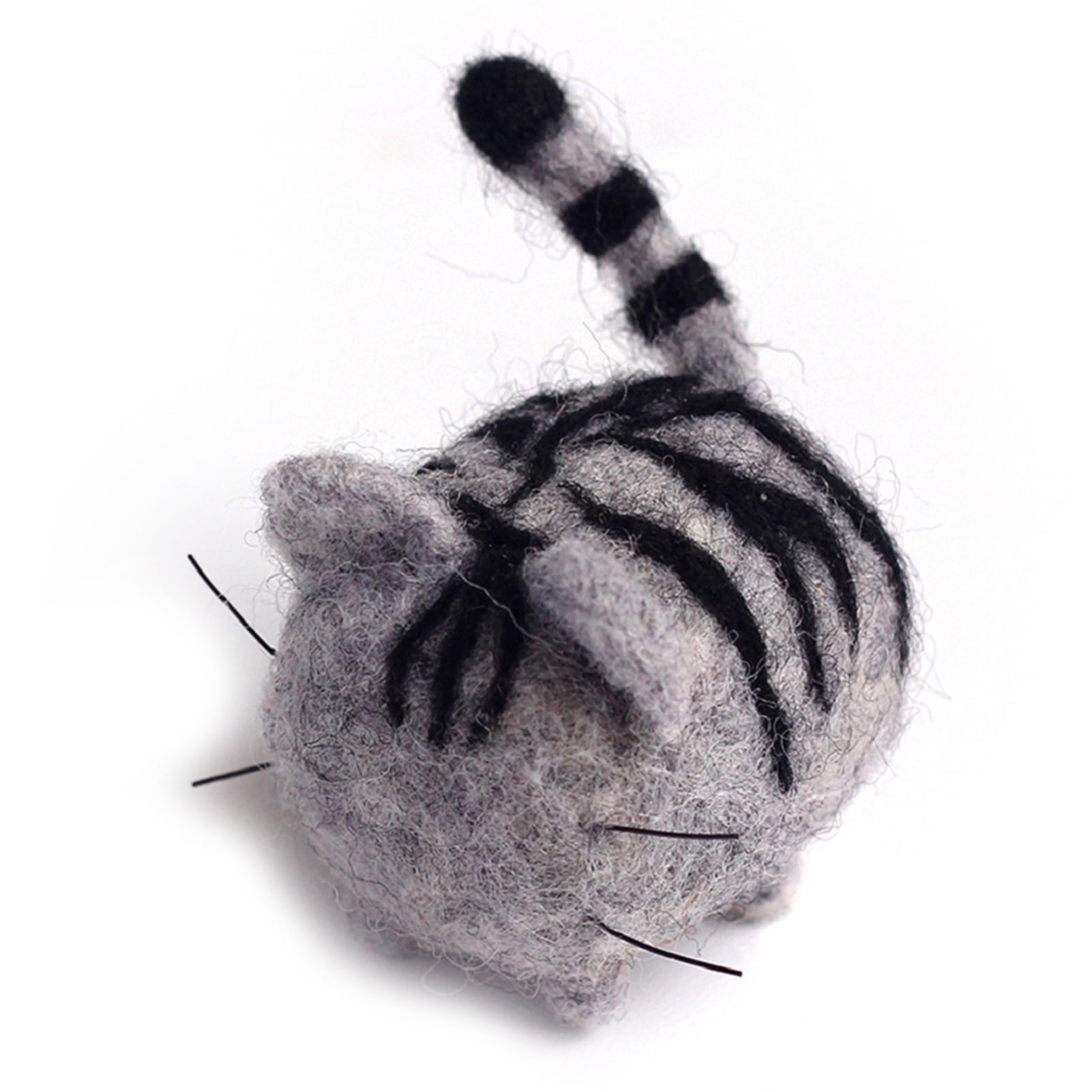 Feltsky Faceless Cat Needle Felting Kit for Adults Craft Kits Gift for ...
