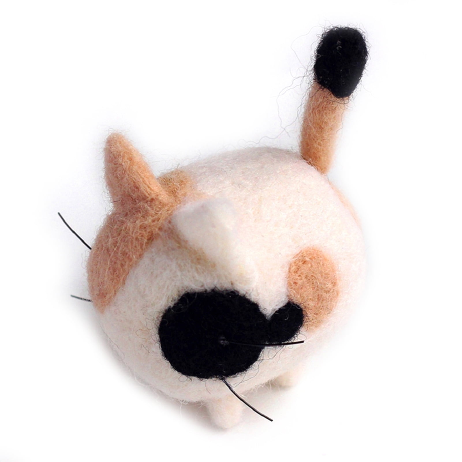 Feltsky Faceless Cat Needle Felting Kit for Adults Craft Kits Gift for ...