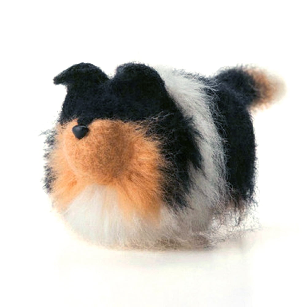 Feltsky Faceless Dog Needle Felting Starter Kit Craft Kits Gift for ...